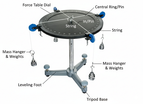 Force Table for Physics Lab