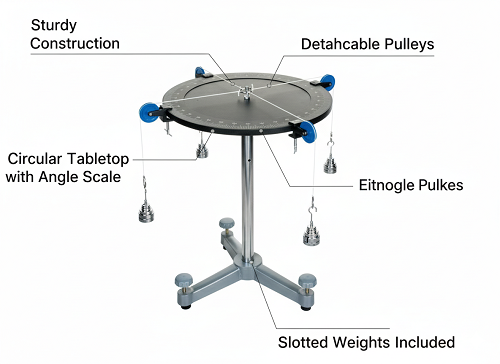 Force Table for Physics Lab